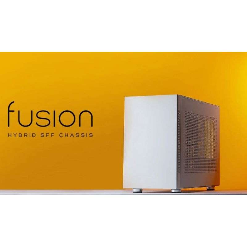Tecware FUSION Hybrid Small Form Factor Case and TEMPERED GLASS ...