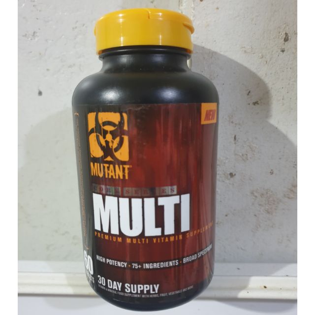 Mutant core series Multi 60 tablet sport athlete gym fitness ...