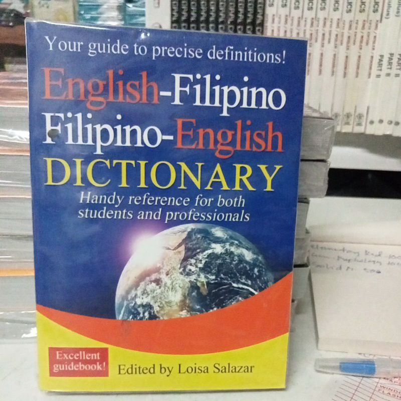 English-Filipino Dictionary | Shopee Philippines