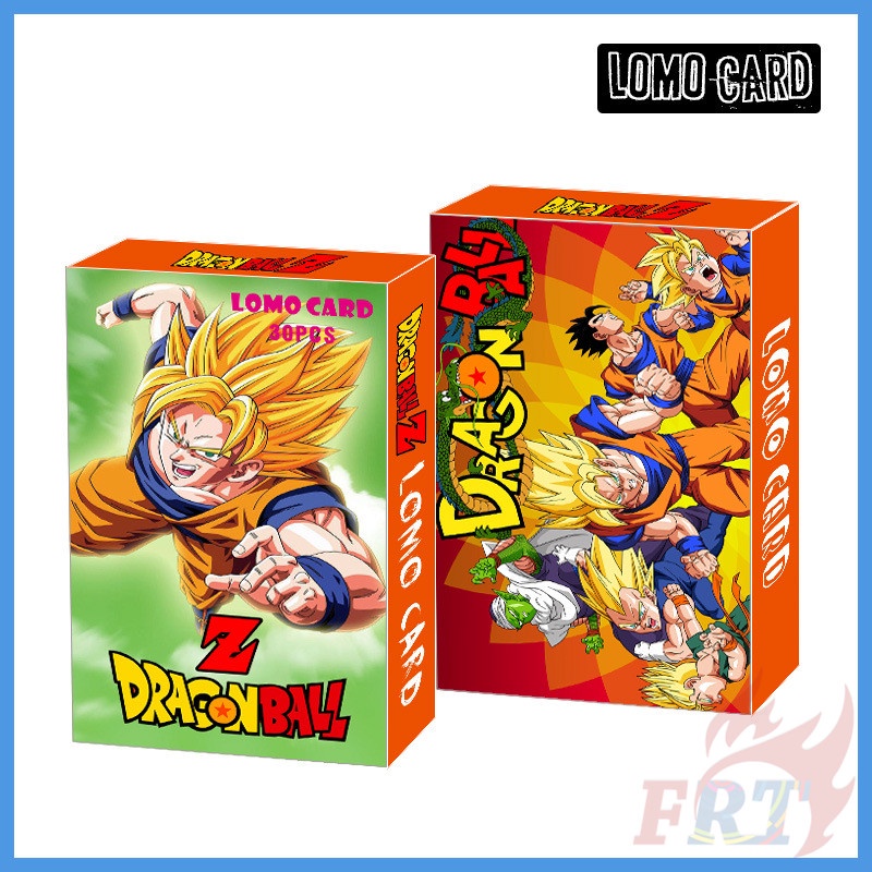 Anime：Dragon Ball Lomo Cards 30Pcs/set Son Goku Mini Photo Cards Poster ...