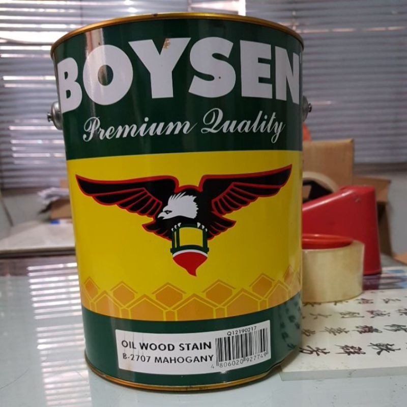 BOYSEN WOOD STAIN GALLON | Shopee Philippines