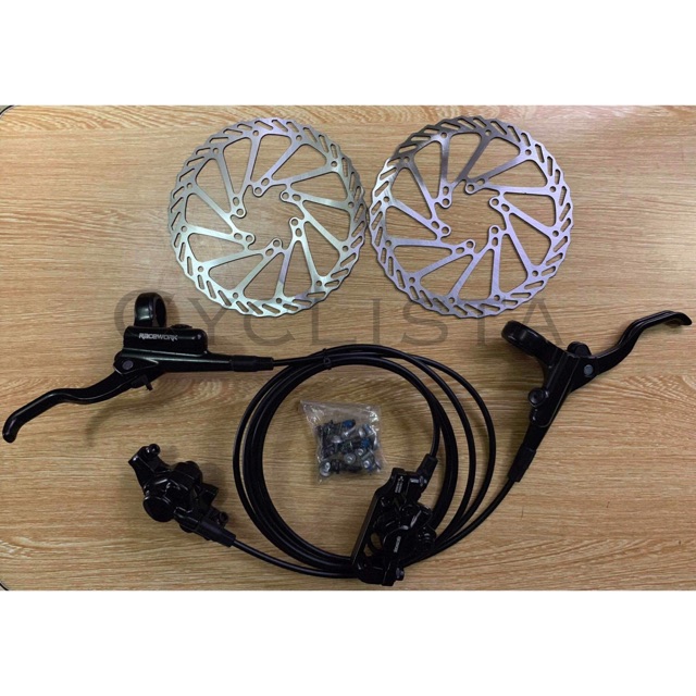 RACEWORK Hydraulic Disc Brake Set | Shopee Philippines