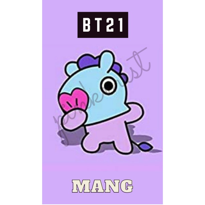 BTS BT21 Dynamite Butter Alcohol Spray Keychain Shooky RJ Tata Cooky ...