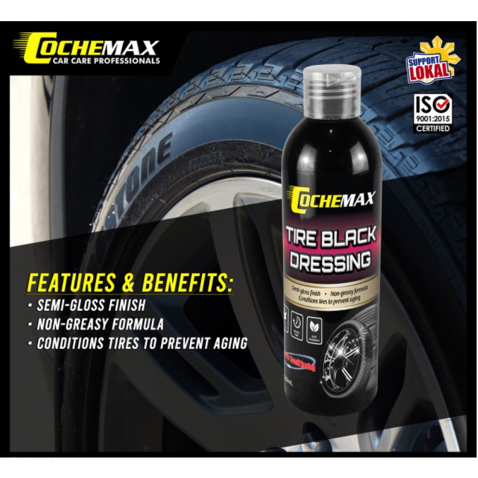 Cochemax Tire Black Dressing - 250mL | Shopee Philippines