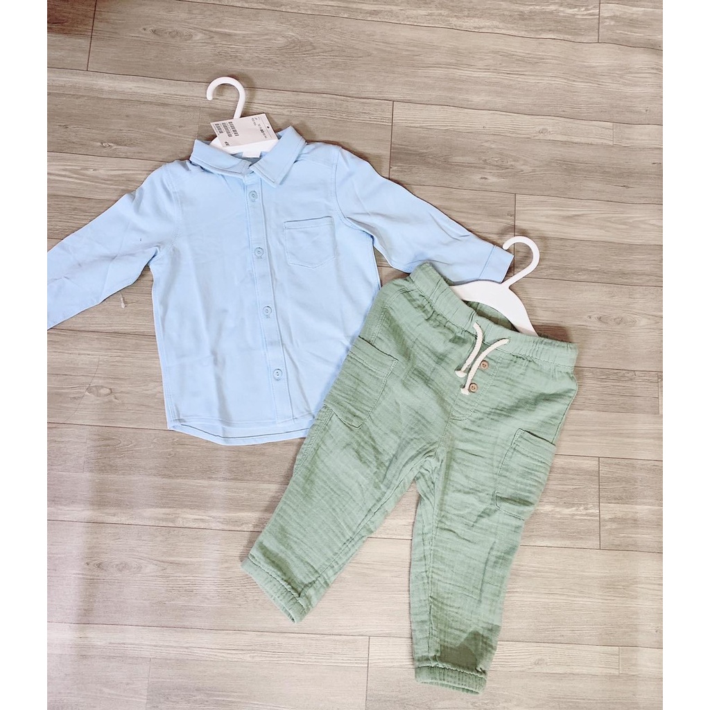 Hm long pants, genuine surplus, large form | Shopee Philippines