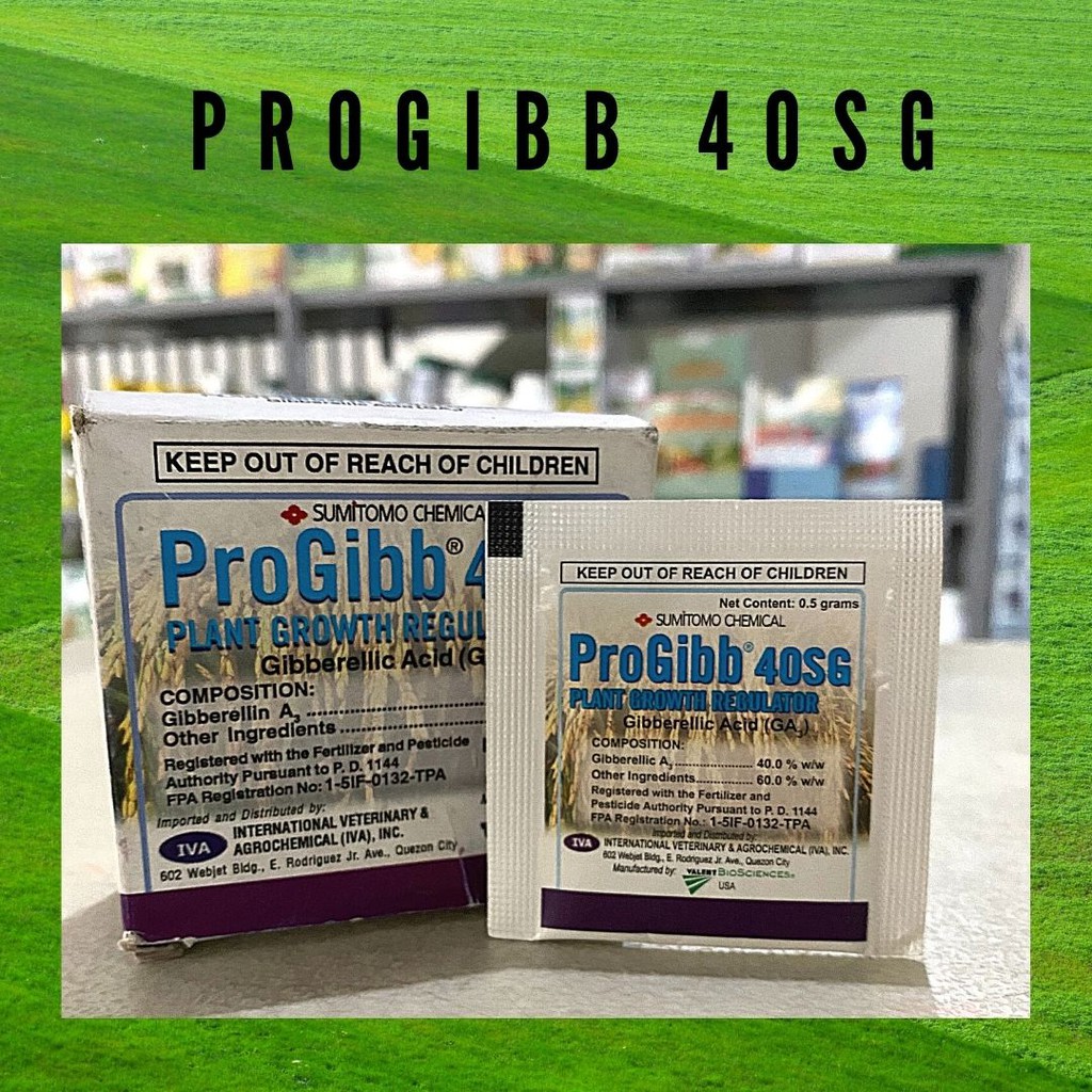 ProGibb 40SG Plant Growth Regulator Gibberellic Acid Inbox | Shopee ...