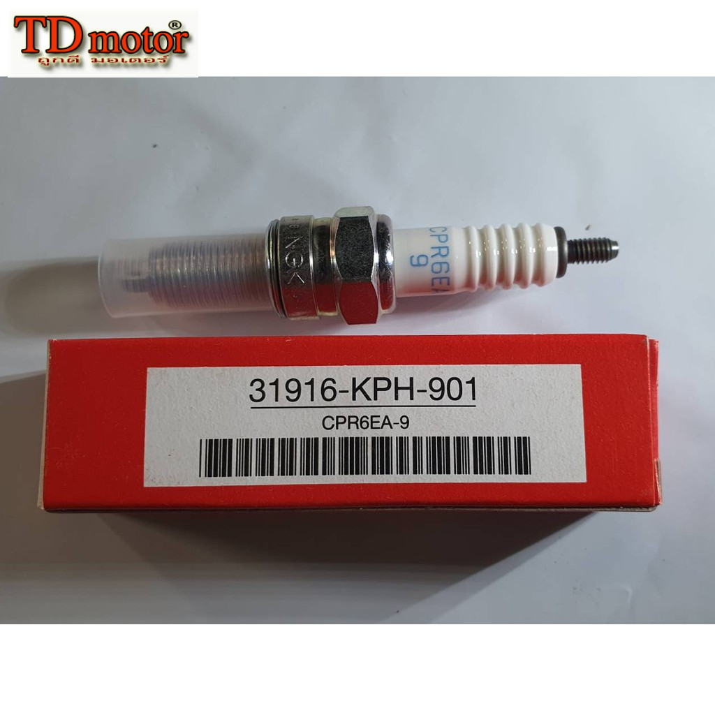 Spark Plug HONDA W125 (CPR6EA-9/NGK) 31916-KHP-901 Genuine Shop/Center ...
