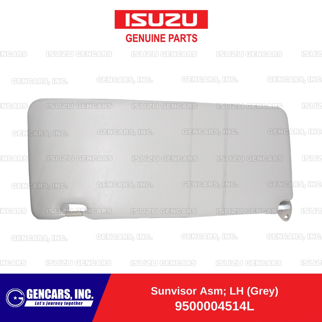 Isuzu Sun visor Asm Left Hand (Grey) Crosswind 2003-2007 (9500004514L ...