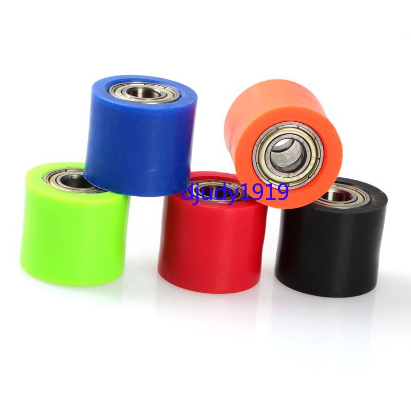 Universal Motocross Dirt Pit Bike Chain Tensioner Pulley Roller Wheel ...
