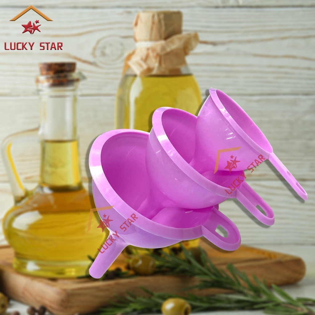 3Pcs Plastic Oil Funnel Plastic Funnel Imbudo Funnel Set Funnel For ...