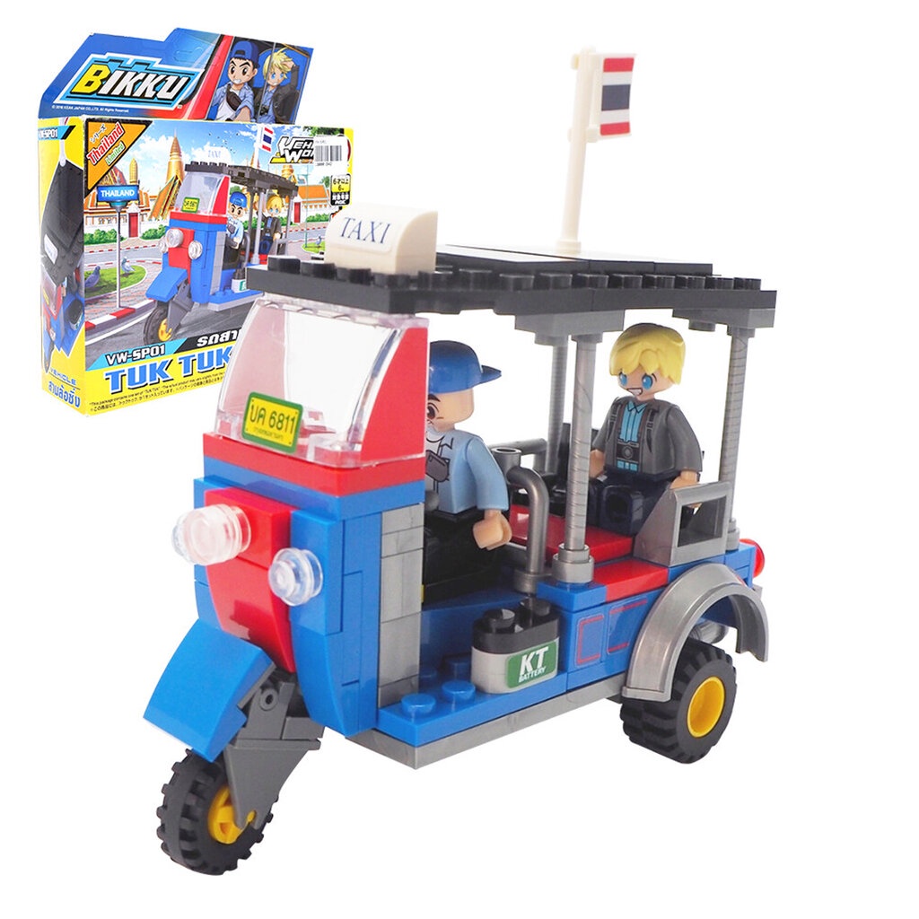 Block BIKKU Special Thailand Edition VW-SP01 Tuk Biku Building Set Tuk ...