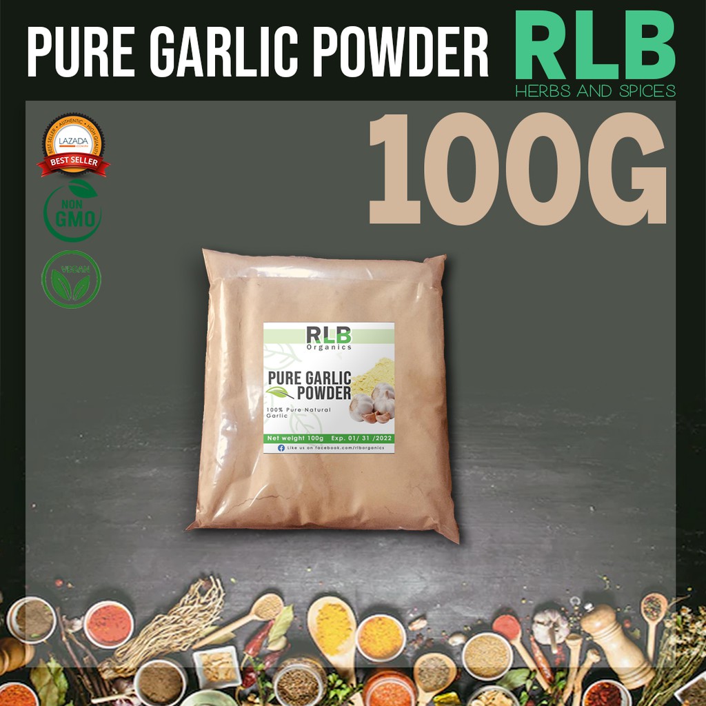 100 grams Organic Pure Natural Garlic Powder - Garlic Powder to Aid ...