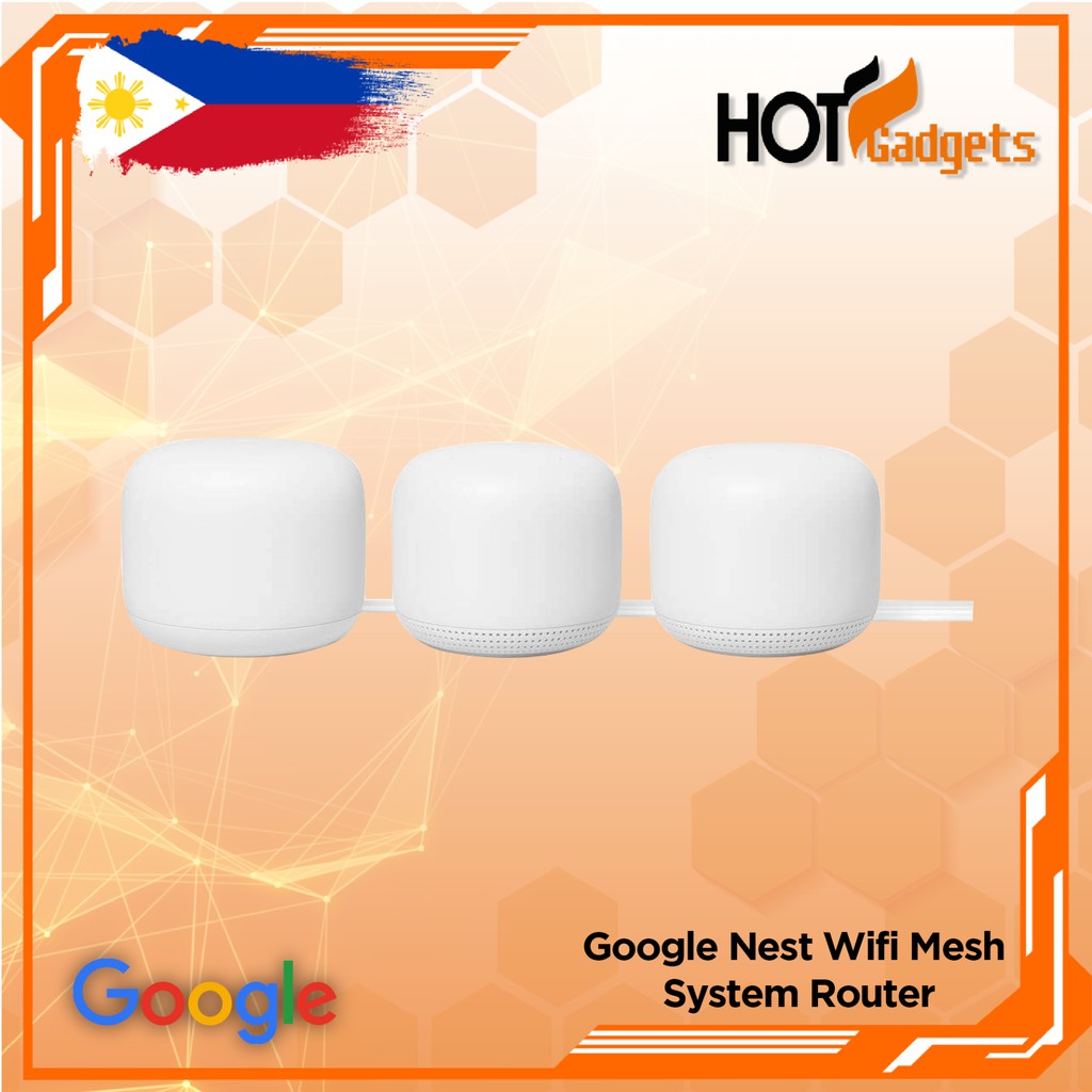 Google Nest Wifi Mesh System Router | Shopee Philippines