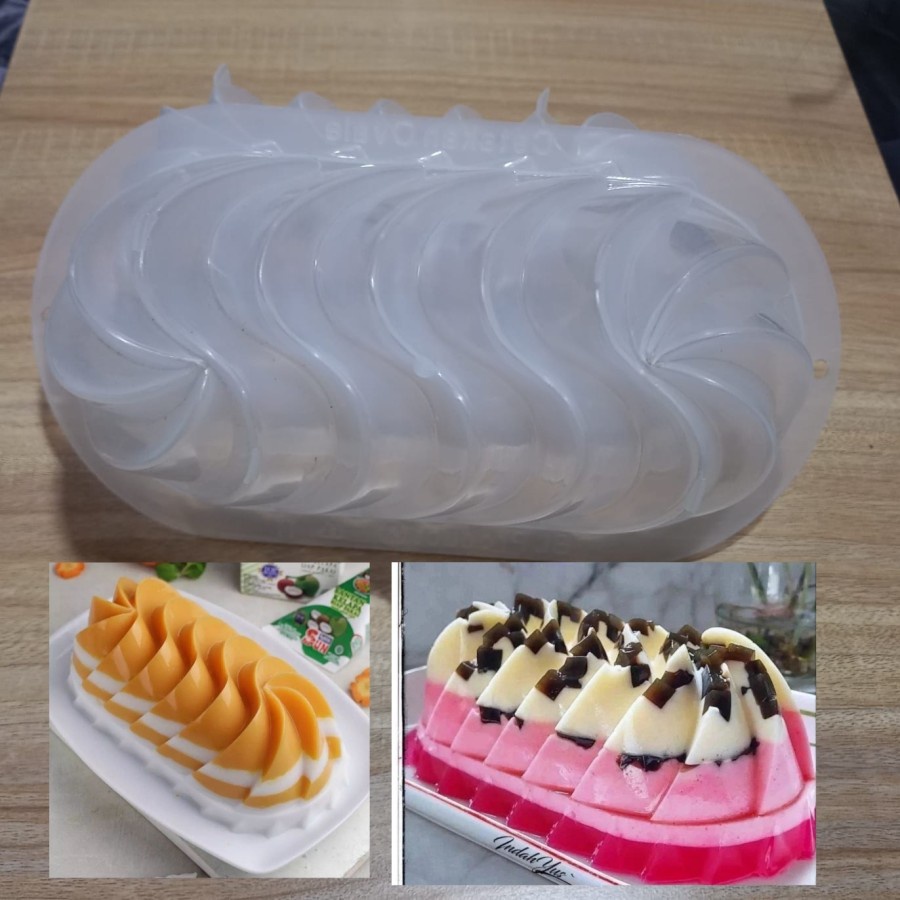 Ovale Pudding Pan Oval Pudding Mold | Shopee Philippines