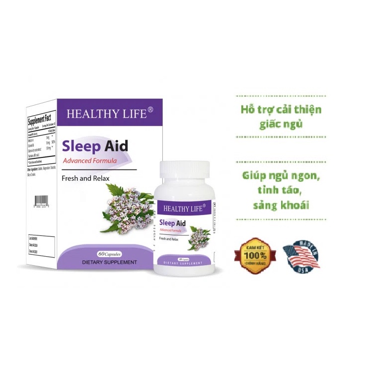 Healthy Life Sleep Aid health protection pills (Box of 60 pills ...