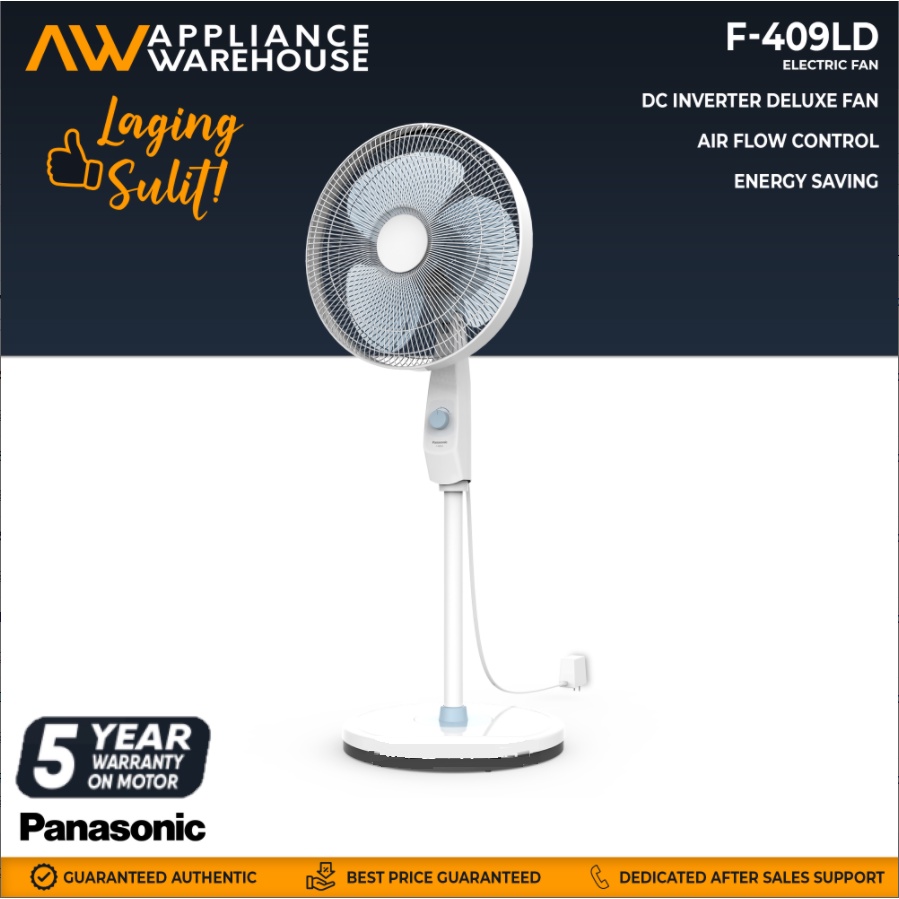 Panasonic F-409LD DC Inverter Deluxe Living Electric Fan | Shopee ...