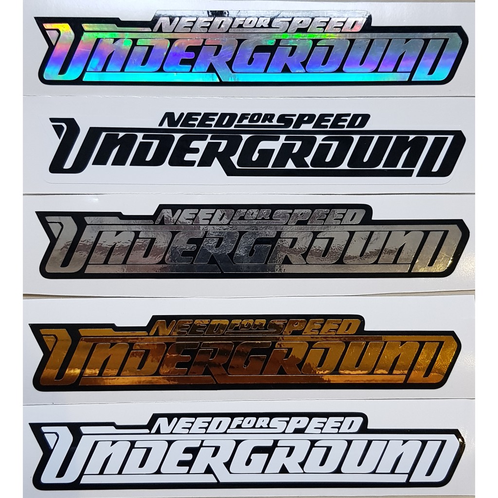 NEED FOR SPEED STICKER DECALS FOR MOTORCYCLE, CAR WATERPROOF | Shopee ...