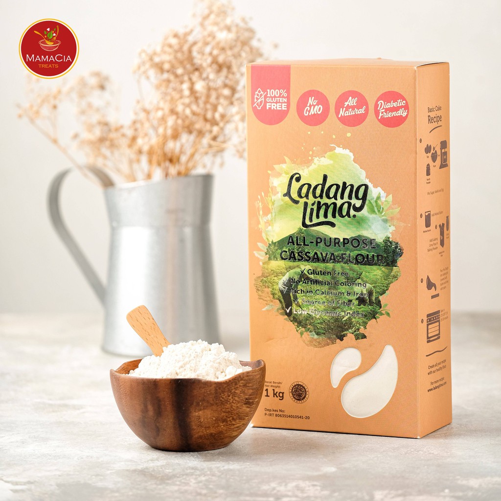 Ladang Lima Multipurpose Flour Cassava Gluten Free / All-purpose Flour ...