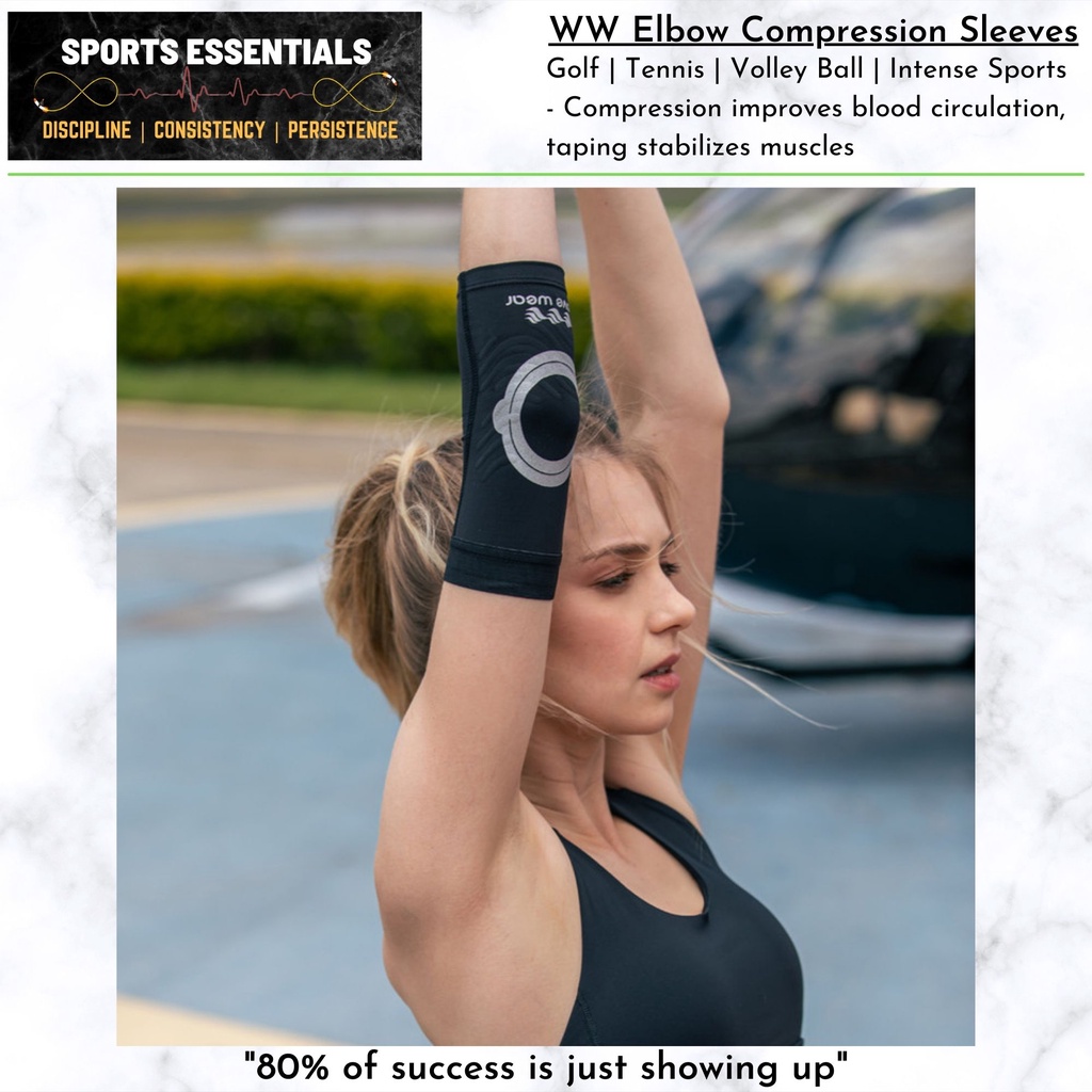 [WW E2] Sports Compression Elbow Sleeve Performance Sleeve Performance ...