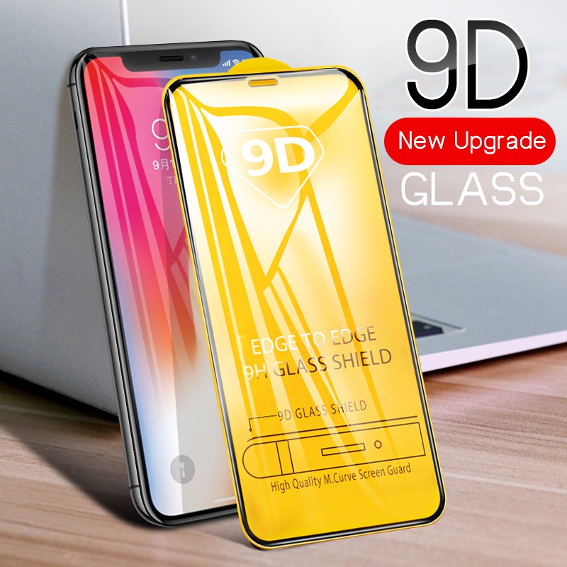 9D Full Cover 9H Ultra Clear Tempered Glass Compatible For iPhone 16 11 ...
