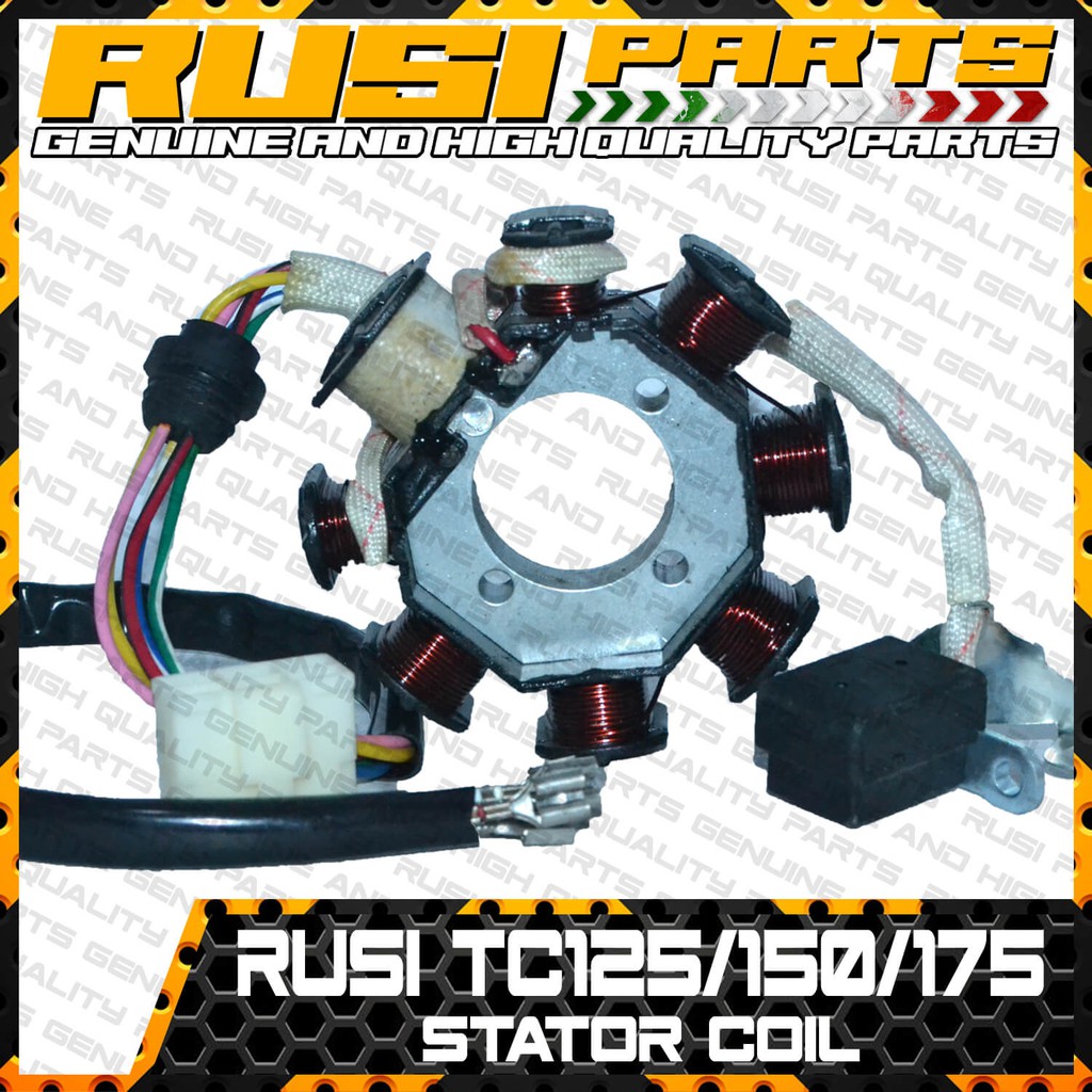 TC125/150/175 Stator Assy AC for Rusi Motorcycle | Shopee Philippines