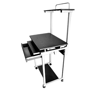 Le Desk GX468 w/ Keyboard Drawer Wood LeDesk Computer Office Table ...