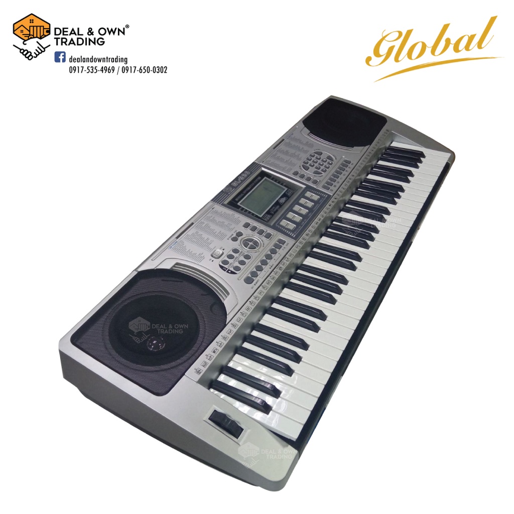 Global GL-326BT 61 Keys Electronic Keyboard | Shopee Philippines
