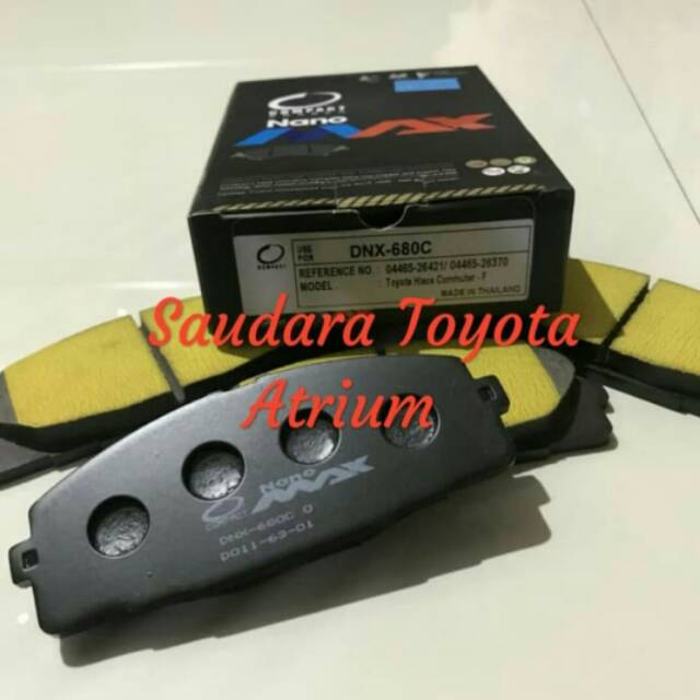 Hiace commuter front brake pad hiace commuter front brake pad | Shopee ...
