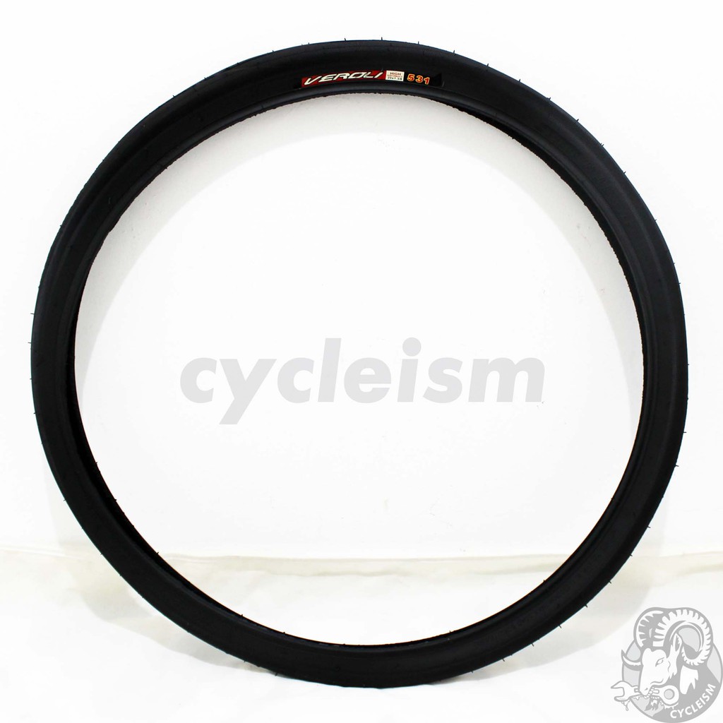 Veroli Bicycle Tire 20x1 3/8 (37-451) Wire Bead Folding Bike Tire Tayar ...