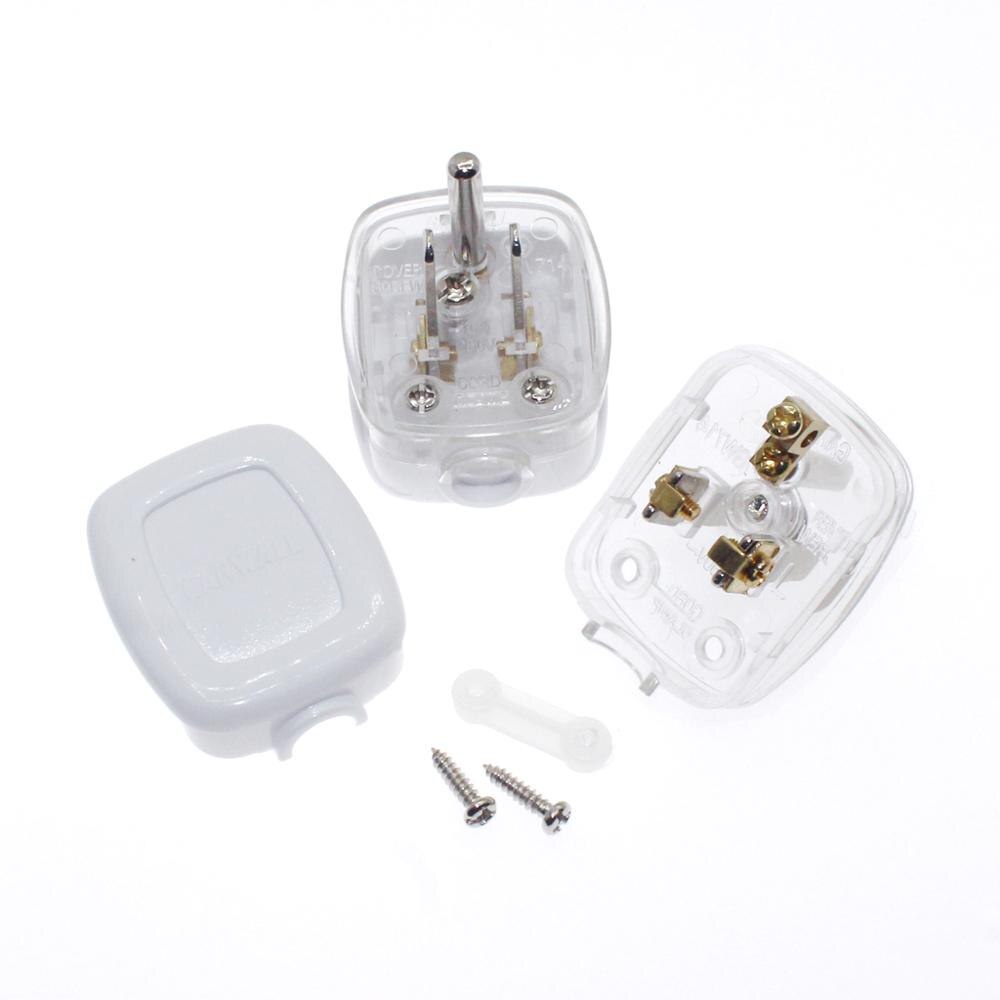 3 Pins US Plug Male Socket Electrical Wire Connect AC Power Adapter ...