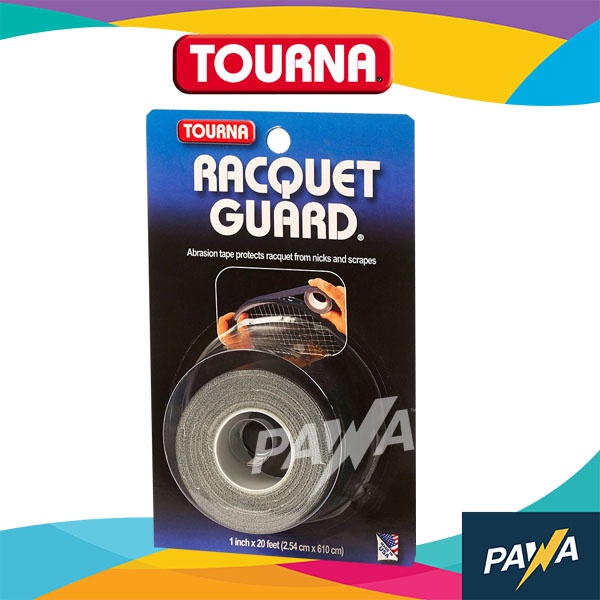 Tourna Tennis Racquet Raket Guard (Abrasion Tape Protects Racquet from ...