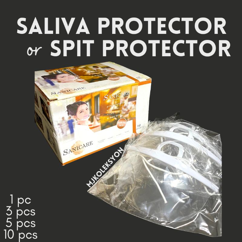Spit Guard Saliva Protector 1pc Good Quality Sanicare Brand | Shopee ...