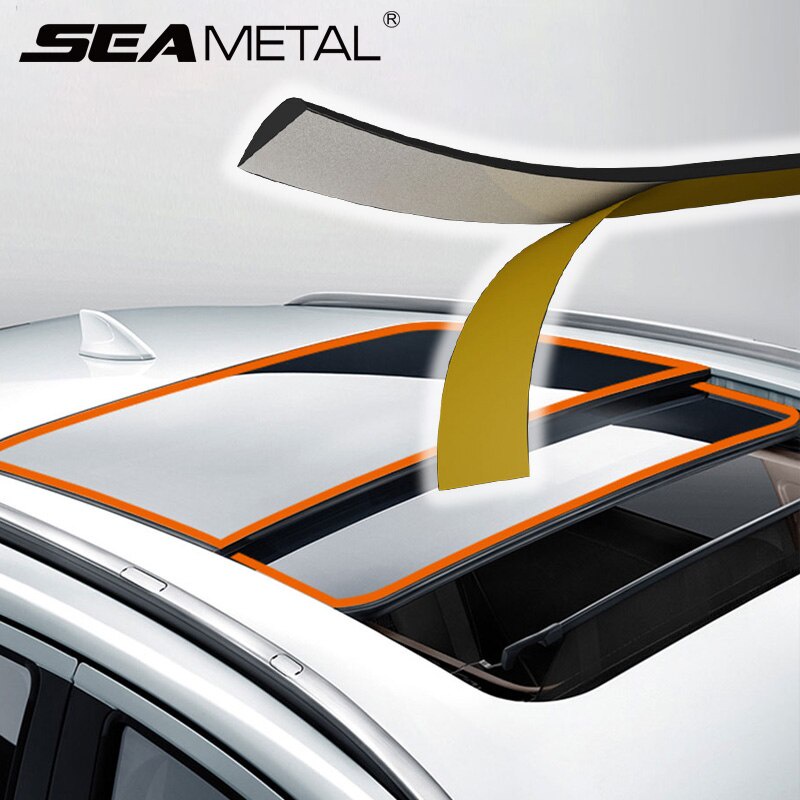 Rubber Car Sunroof Seal Strip 5M/3M Sound Proof Dustproof Waterproof ...
