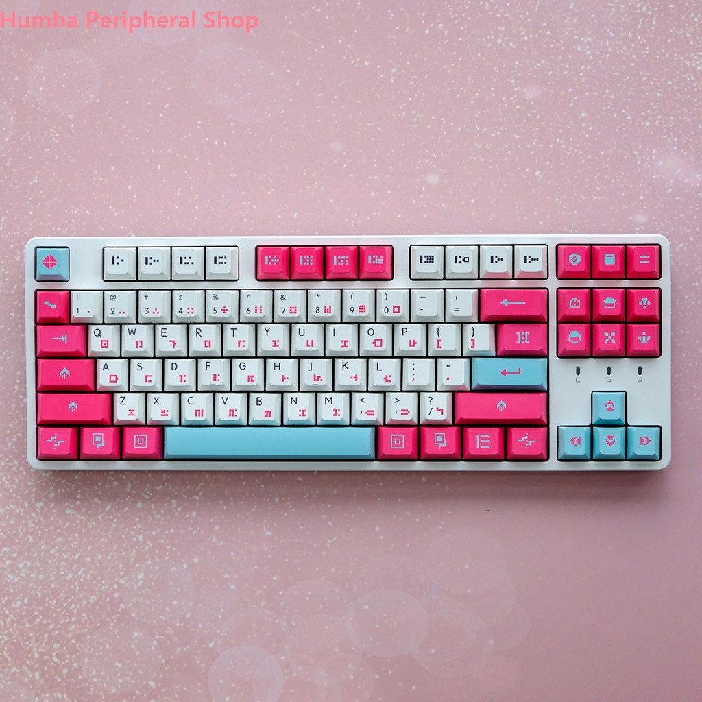 Humha Drifter keycap PBT material Dye-Sublimation Cherry profile Mechanical Keyboard keycap ...