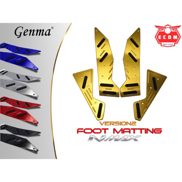 GENMA MATTING NMAX / NMAX FOOT BOARD MATTING NMAX | Shopee Philippines