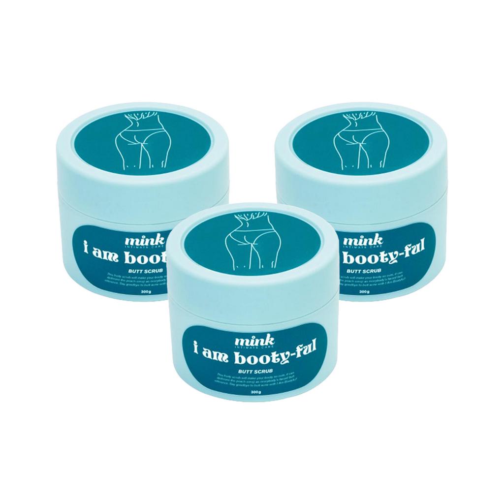 Mink PH I Am Bootyful Butt Scrub (3 Pack) 300g | Shopee Philippines