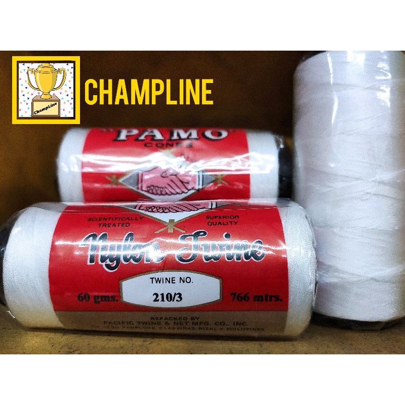 Pamo Nylon Twine white (60grams) | Shopee Philippines