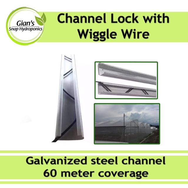 Channel lock with wiggle wire (30pcs) | Shopee Philippines
