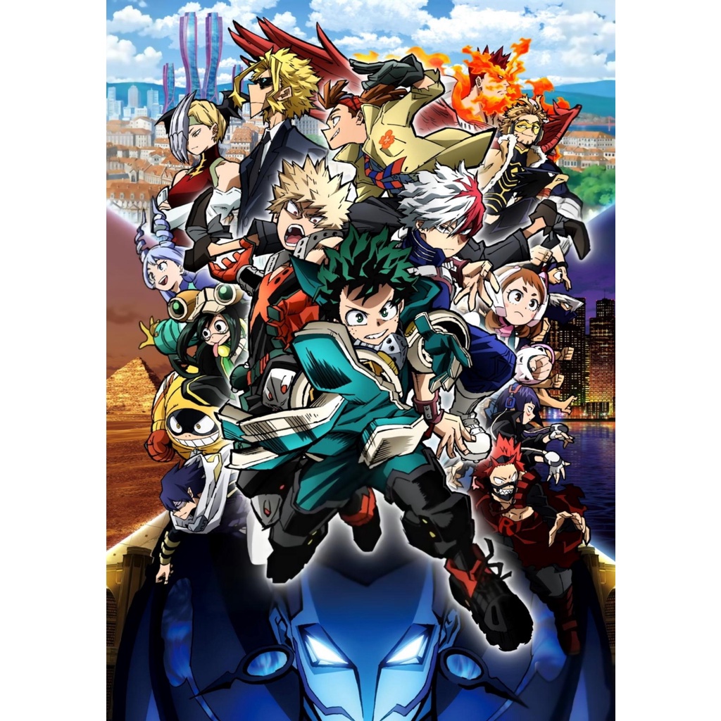 My Hero Academia Manga Anime Poster A4 Size | Shopee Philippines