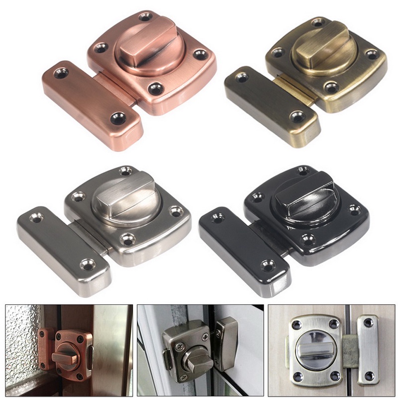Universal Door Latch Gate Latch Security Sliding Door Lock Door Bolt ...