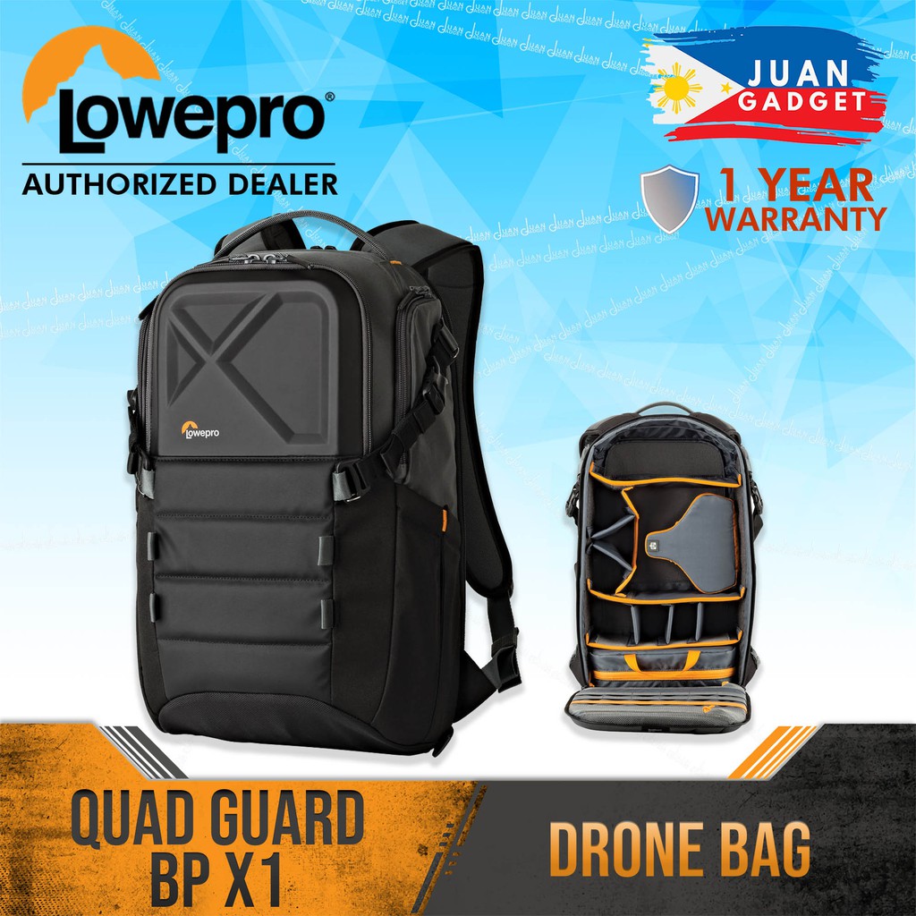 Lowepro QuadGuard BP X1 FPV Quad Racing Drone Backpack Bag (Black ...