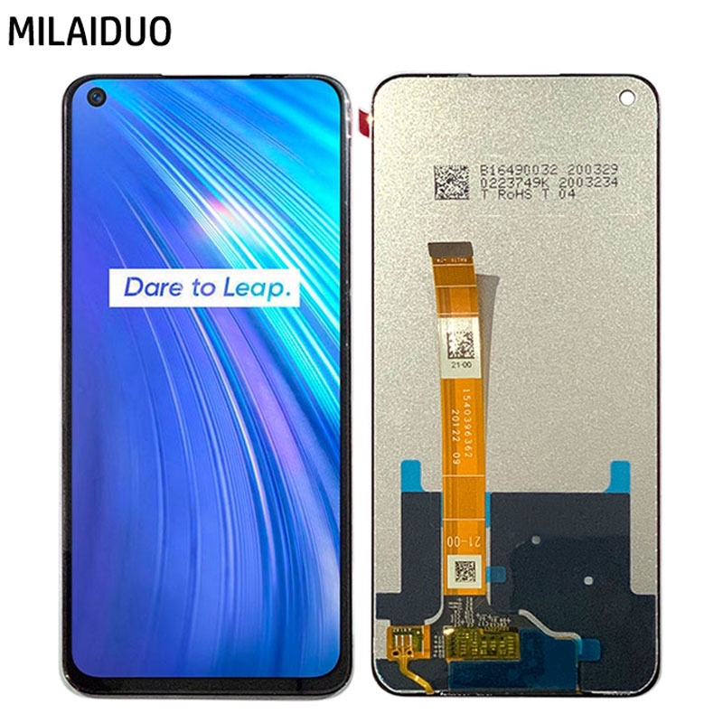 Original LCD For OPPO Realme 6 RMX2001 / realme 7 LCD Display Screen ...