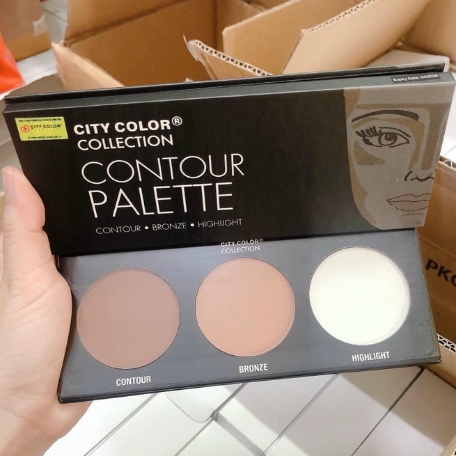 City Color Contour Effects Contouring and Highlighting Palette | Shopee ...