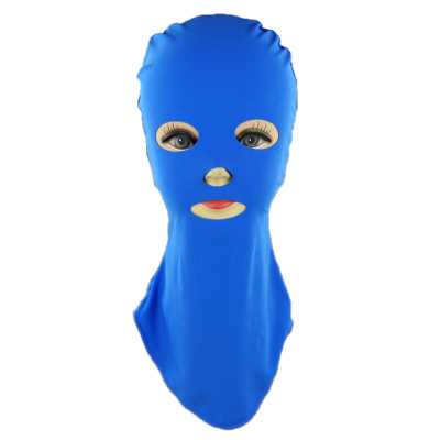Facekini Navy Blue Full Face Sun Block Swimming Mask Cap Y3563 | Shopee ...