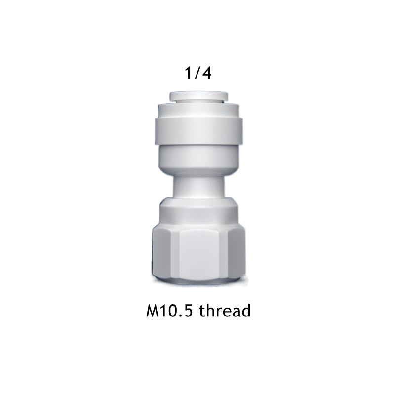 Straight RO Water Fitting 17 Types Male Female Thread 1/4 3/8 Coupling ...