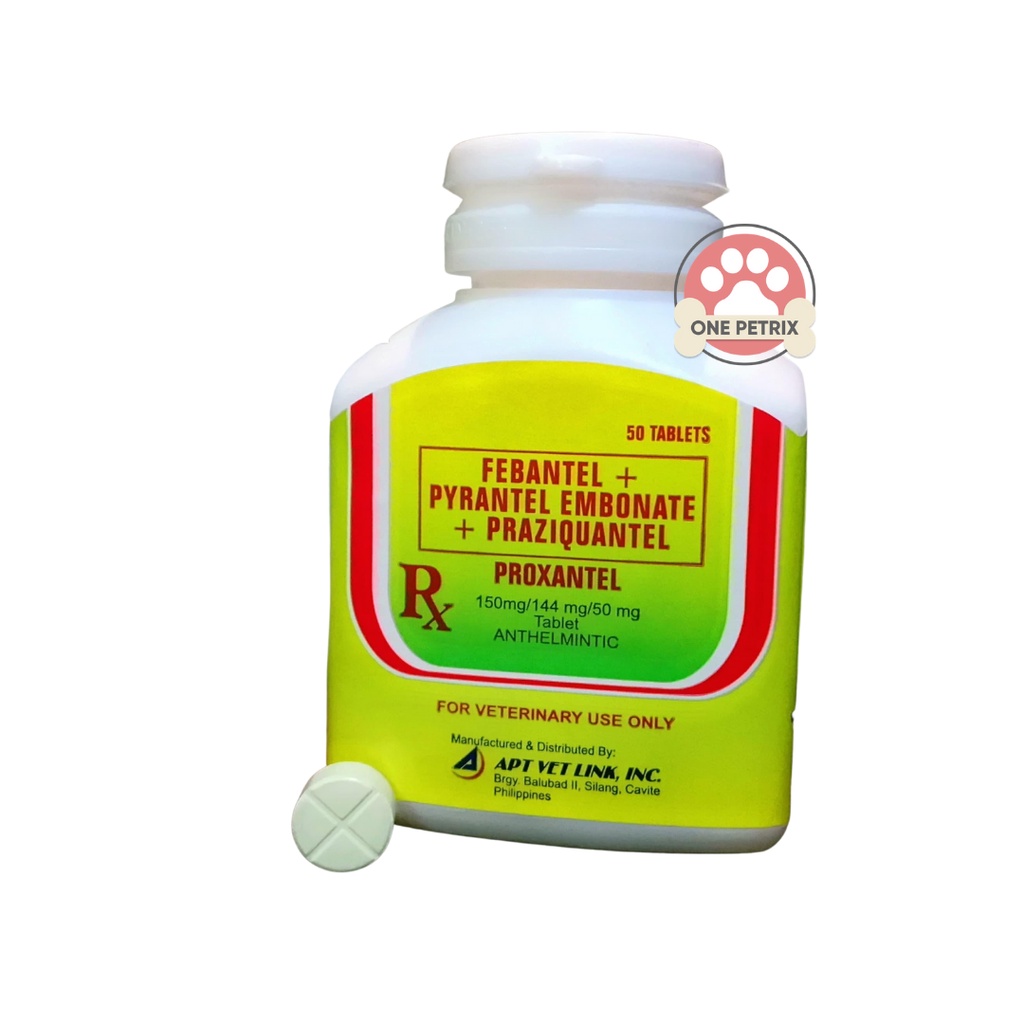 Proxantel Dewormer Tablet for Dogs and Cats - 1 Tablet | Shopee Philippines