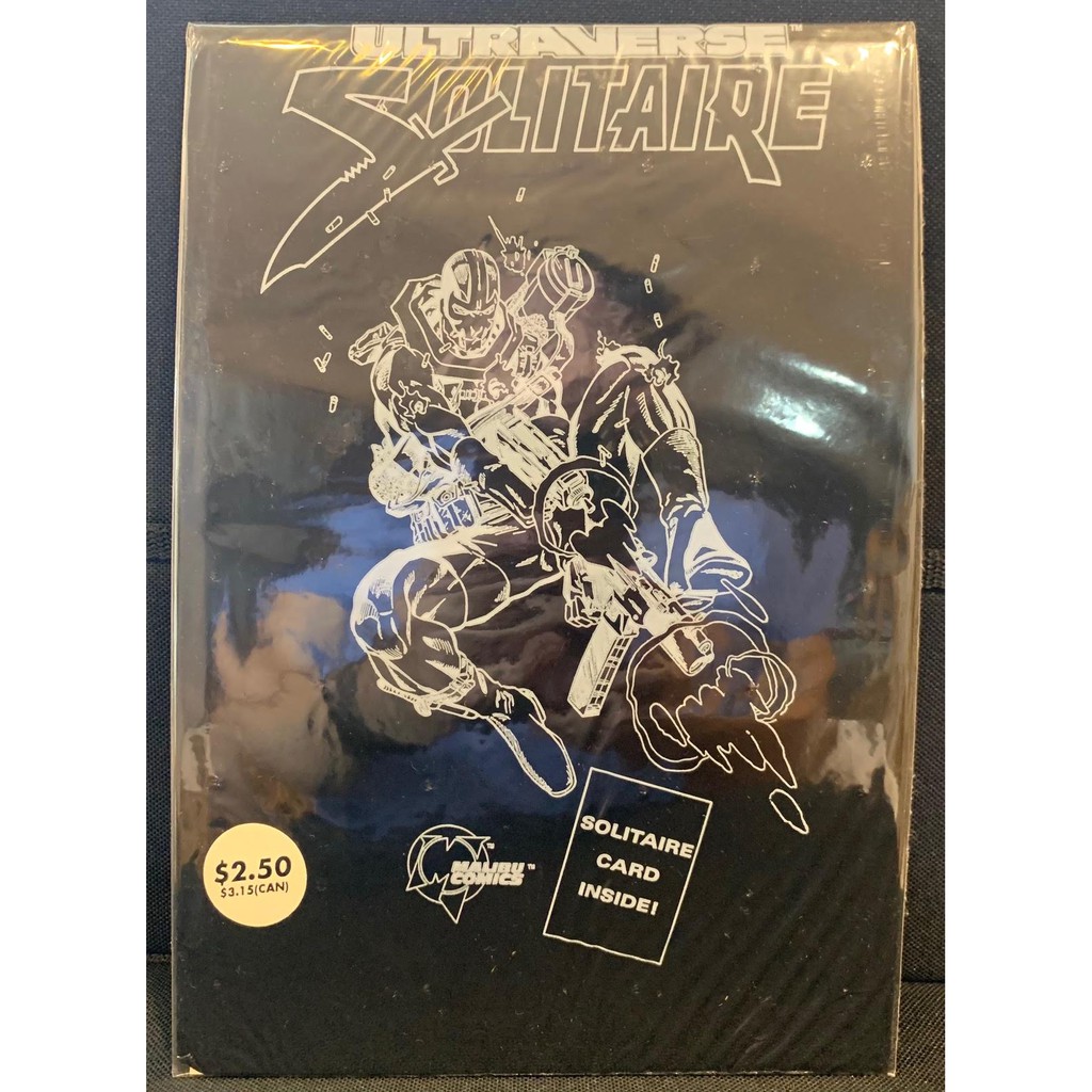 Malibu Ultraverse Comics: Solitaire #1 Polybagged Edition | Shopee ...