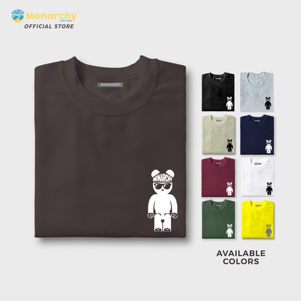 Monarchy Official Pocket Graphic Tee Vol.2 Plain Bear Brick T-Shirt ...