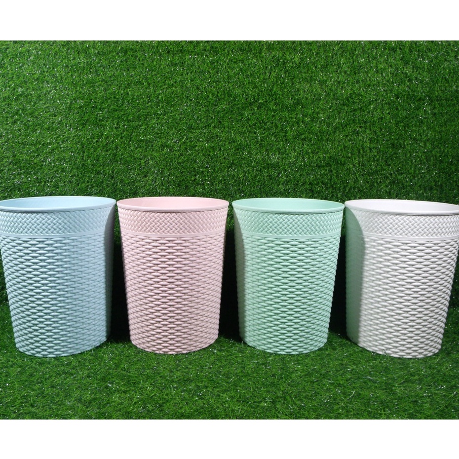 Plastic Gardening Pot (001)(002) (Pastel Colors) | Shopee Philippines
