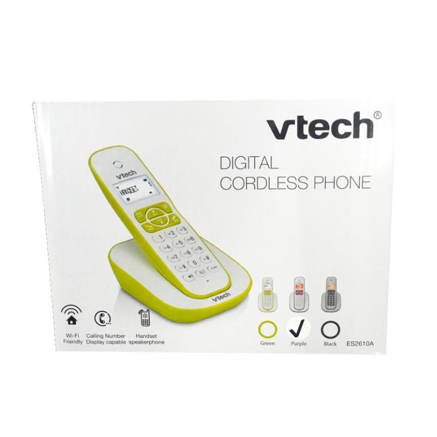 VtechES2610ACordlessLandlineWirelessTelephone(Green) | Shopee Philippines
